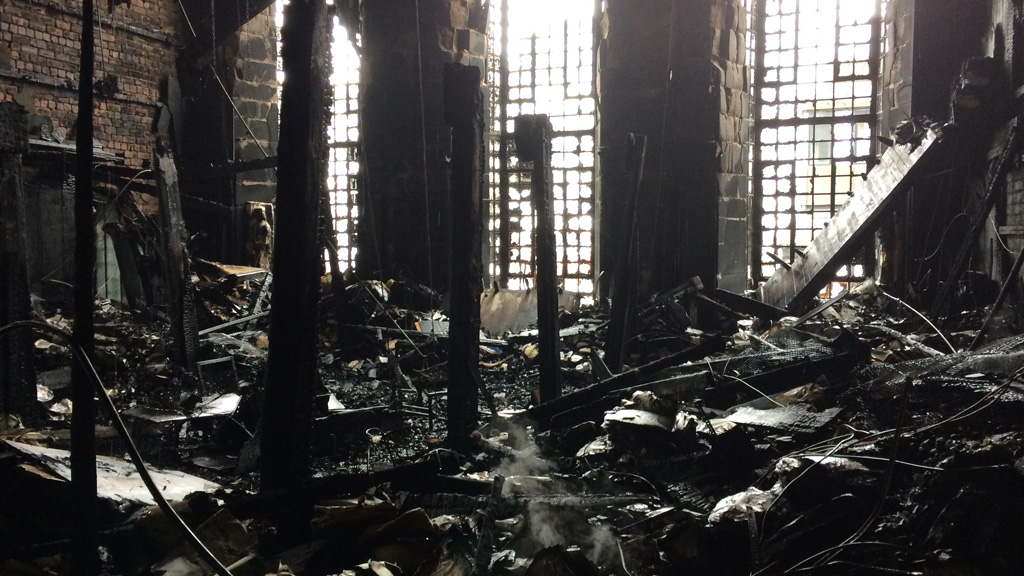 Shocking pictures show damage at Glasgow School of Art – Channel 4 News