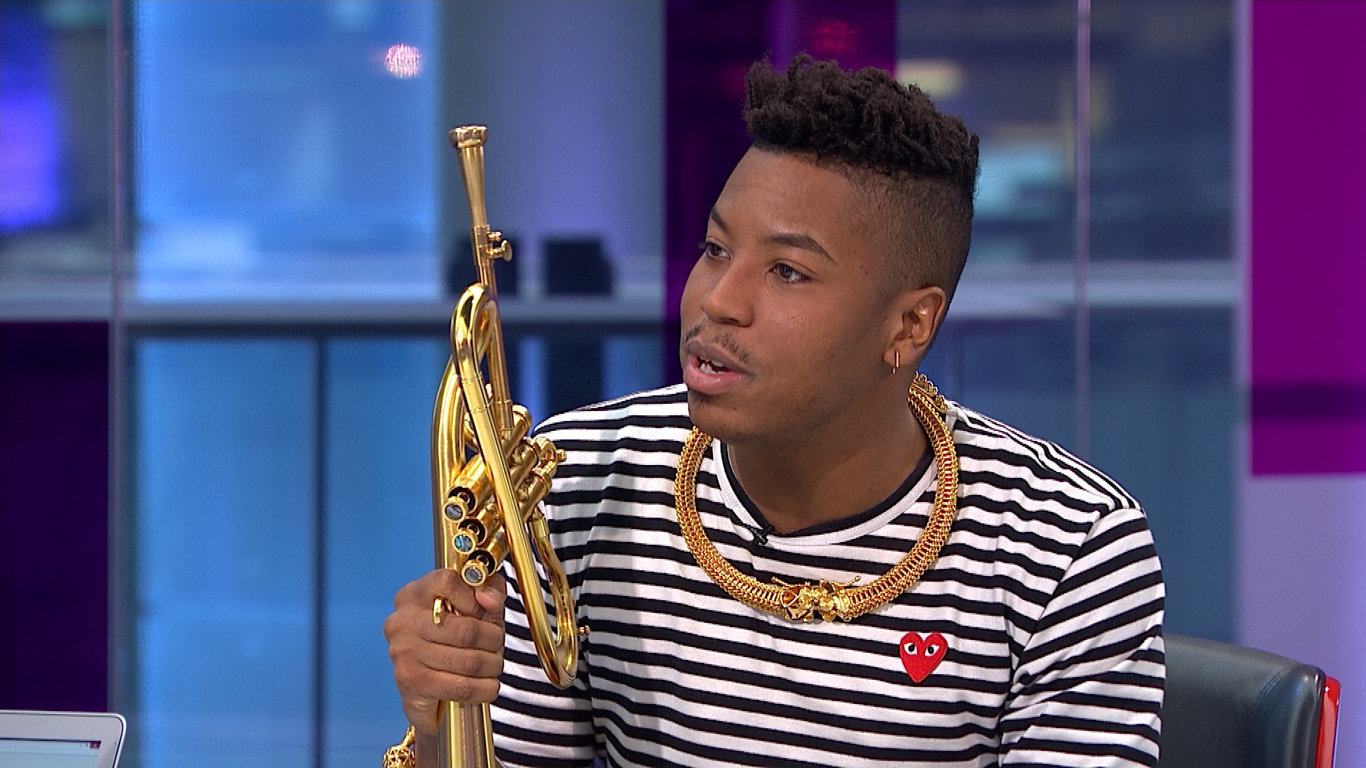 Jazz interview with Christian Scott – Channel 4 News